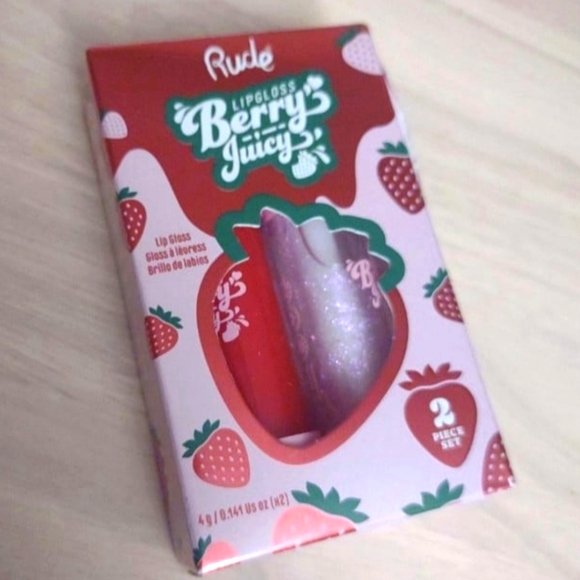 RUDE | Makeup | Rude Berry Juicy Lip Gloss Makeup Set Y2k Harajuku ...